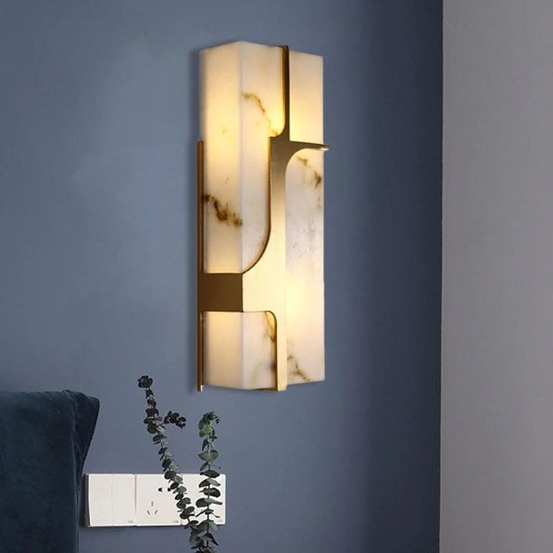 Arie Alabaster Wall Sconce,alabaster Wall lighting – BALDERLIGHTING