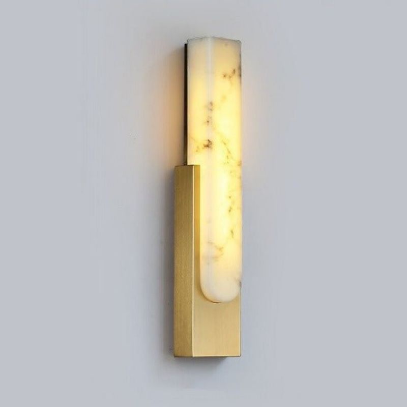 Emilia Alabaster Wall Lamp,Alabaster Wall Sconces – Balderlighting