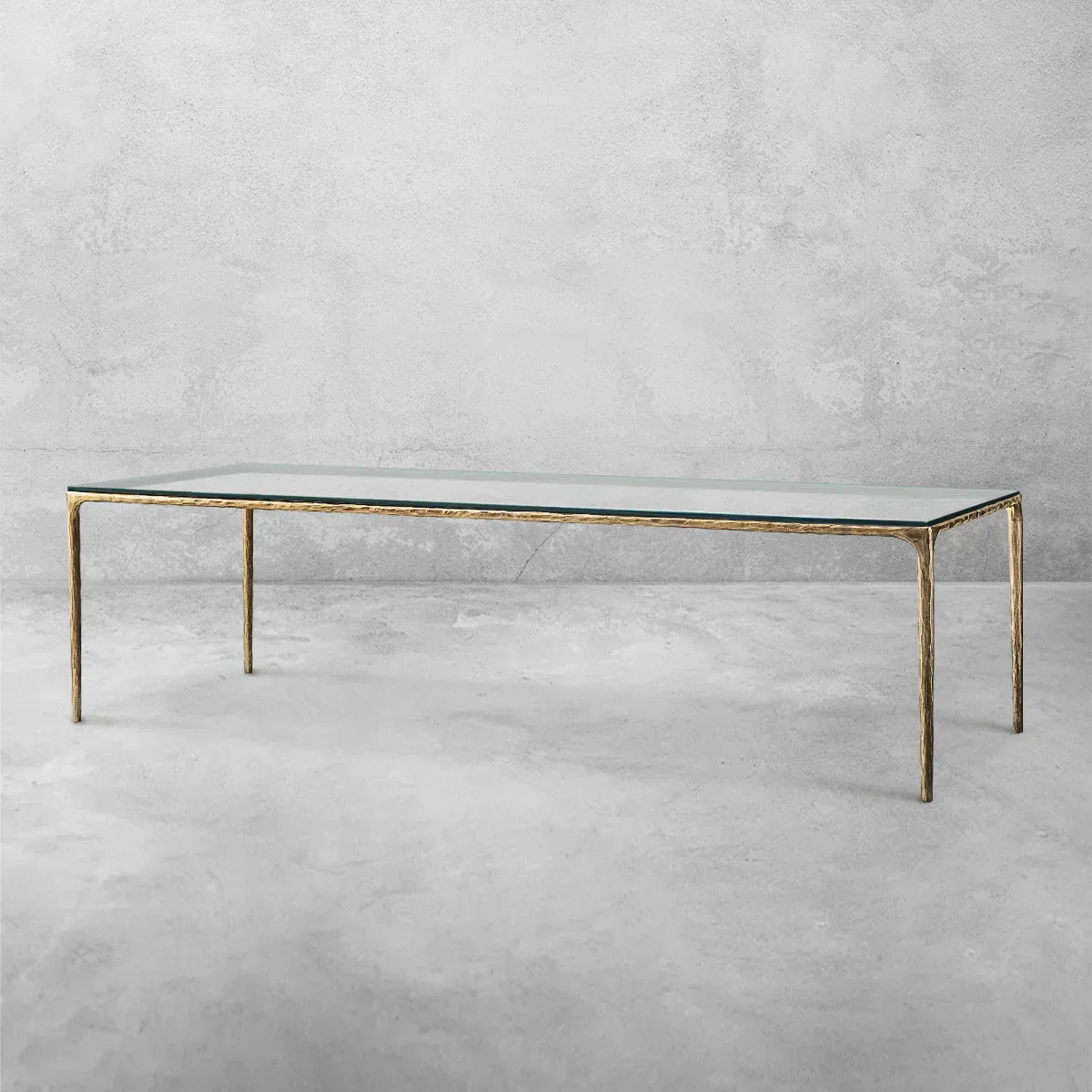 Thomson Glass Rectangular Dining Table – BALDERLIGHTING